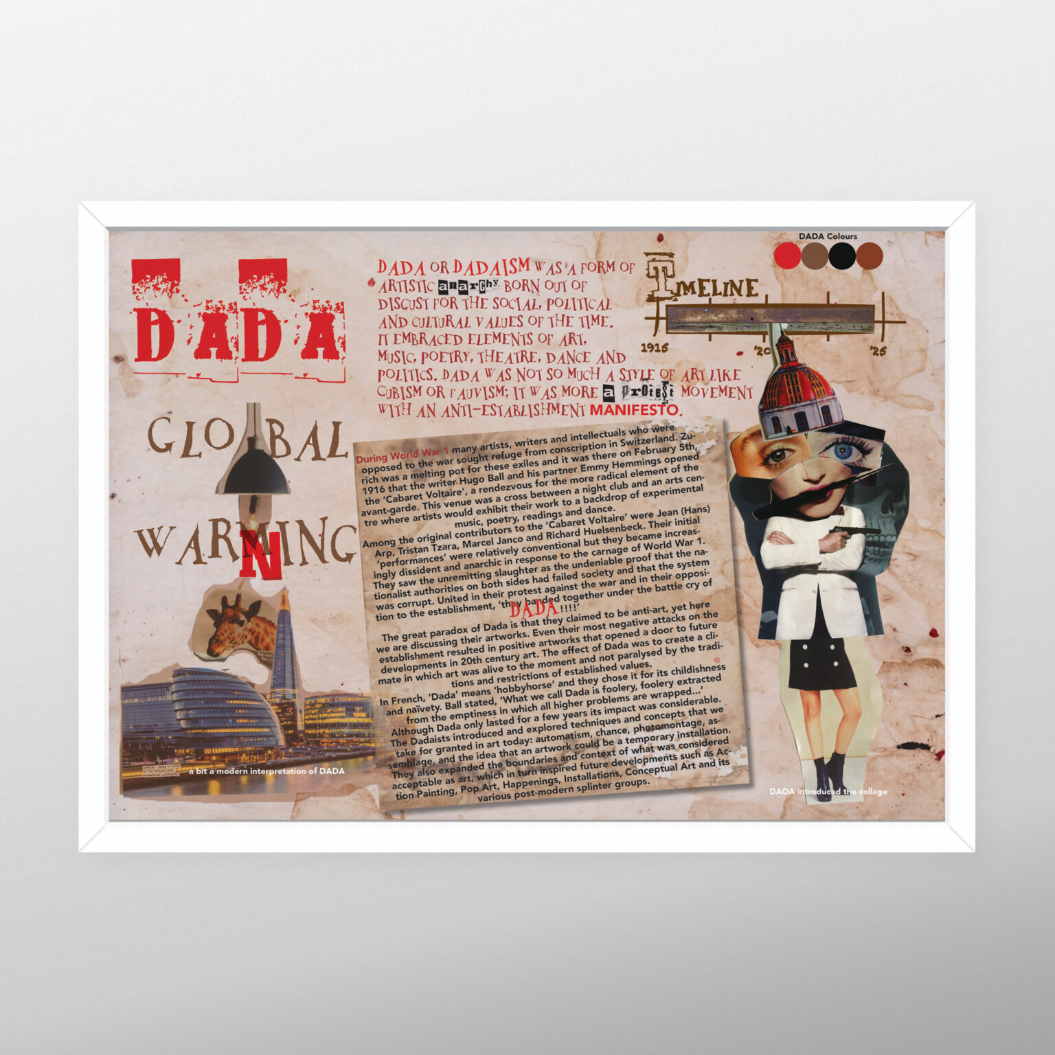 POSTER // Dada - Karin Gomringer Kreative Kommunikation mit Herz